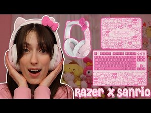Hello Kitty and Friends Razer Collection! | Razer x Sanrio Unboxing | Riivv3r