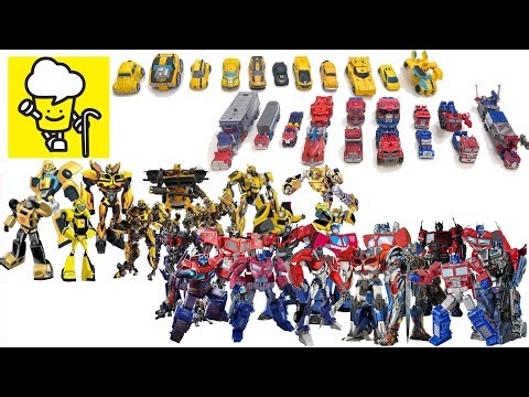 Different Transformers Mini Optimus Prime Bumblebee Movie TFP Rescue Bots トランスフォーマー 變形金剛
