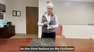 FurDozer Pet Hair Remover & Auto Detailing Tools - Cat & Dog Hair Remover for Carpets, Car Interiors, Couches, Bedding, & Pet Furniture (Green, X6)