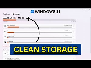 Windows 11 Storage Management | How to Clean Up Disk Space in Windows 11?