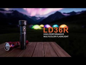 LD36R Multicolor Flashlight