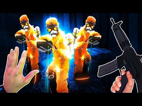 I Fought an Army of Omnirollers and Played With Gravity in Boneworks VR!