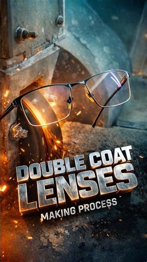 Double Coating Blue Cut Lenses Fitting | How Are Made Blue Cut Eyeglasses #diy