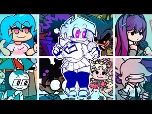 SKYBLUE but Every Turn a Different Character Sings🎙 (FNF Blue but Everyone Sings It)