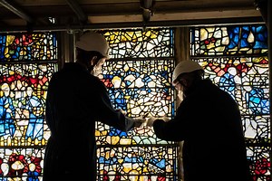 £5m stained glass window conservation project under way at York Minster