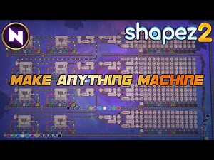 Multi-Level CRYSTALS To Complete The MAKE ANYTHING MACHINE [MAM] | 06 | Shapez 2 | Tutorial/Guide