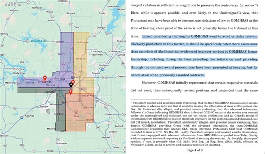'Improper conduct': Criminal questions linger on 2023 RFP for mental health contract