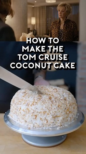 Binging With Babish on Instagram: "Now we are all on Tom Cruise’s cake list. See how to recreate the infamous coconut cake over on our YouTube"