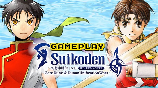 Suikoden I&II HD Remaster Gate Rune and Dunan Unification Wars - Gameplay - Capsule Computers