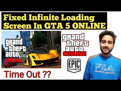 How to fix infinite loading screen in gta 5 online epic games | gta 5 online loading to long | gta 5