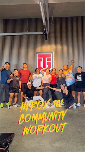 HYROX 101 with Coach @alexistolome early this morning was all heart. ❤️‍🔥 First-timers jumped in, couples teamed up and pushed each other, and those who’ve tried it before became the hype crew, cheering everyone to finish strong. A fun, feel-good sweat for all levels. This Community Workout is FREE for all Training Ground members Happening every Saturday. Slots open at least 3 days before class. Register via our app! See you next weekend. #HYROXTarlac #TrainingGroundFitnessCenter #CommunityEner