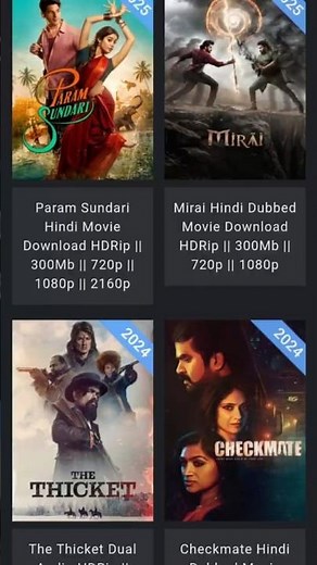 🎬 Best Movie Download App 2025 | New App To Watch Bollywood Hollywood South Indian Movies Officially