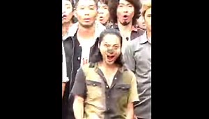 Genji vs Rindaman jedag jedug #suzuran #genji #crowszero #rindaman | Clip Movie