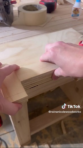 Raina Nicole Woodworks on TikTok