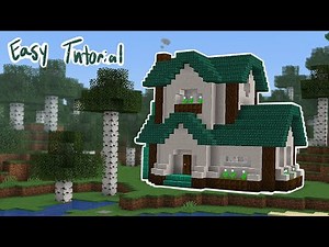 how to build an Easy quartz house!! in minecraft 1.21 [build tutorial]