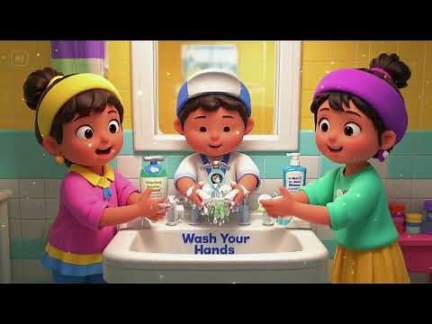 Wash Your Hands | Fun Kids Song for Clean Hands