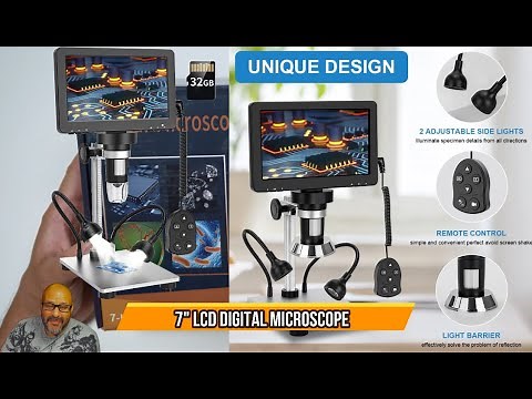7 Inch LCD Digital Microscope