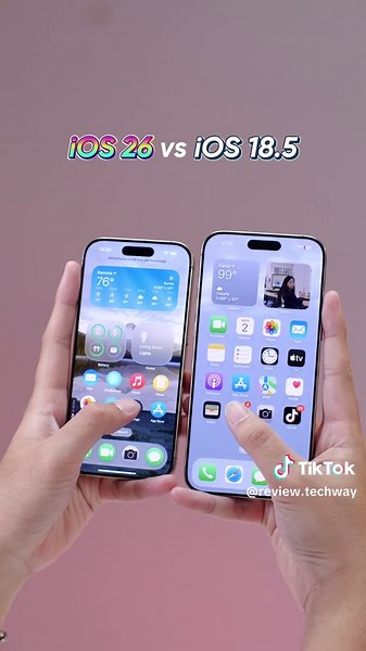 So sánh iOS 18.5 và iDroid 26: Đánh giá công nghệ