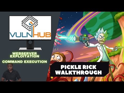 Easy Webserver exploitation : Pickle Rick CTF Writeup : Tryhackme