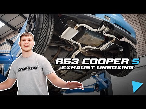 Gravity Performance™ | Mini R53 Cooper S Performance Exhaust System Unboxing, Install & Sound