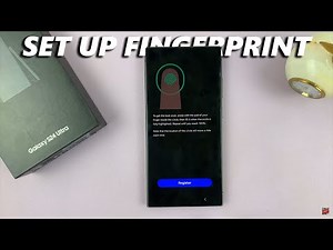 How To Set Up Fingerprint On Samsung Galaxy S24 / S24+ / S24 Ultra
