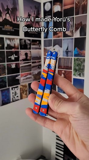 Creating Yoru's Butterfly Comb on a Budget