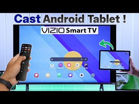 How to Screen Mirror Android Tablet to VIZIO Smart TV! [Cast Screen]