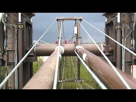Slammer Front Seat on-ride HD POV Thorpe Park