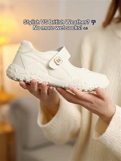 British spring weather has met its match. 🌧️ These are 100% waterproof, have insane grip for slippy pavements, AND give you a cheeky height boost. The ultimate spring shoe has landed. Get yours before they sell out! 👟✨ #ukfashion #springstyle #waterproofshoes #platformtrainers #tiktokmademebuyit #springfinds