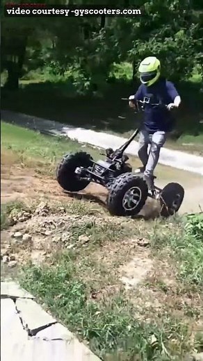 This Off-Road Scooter Handles ANY Terrain! 🚀🛞