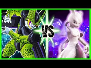 Perfect Cell Vs Mewtwo (Ft.SeeReax and EZBreezy)