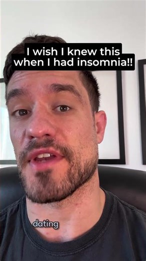 I WISH I knew this when I had insomnia