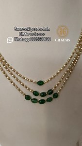 5.4K views · 433 reactions | For orders DM or whatsapp 8885600798 Follow our page for more upgrades #beadsjewelry #kempujewellery #gemstonejewelry #gems #ruby #pacha #stonejewellery #coral #gemstonebeads #jewellery #jewelry #jewels #swarovski #pearlset #pearls #pearlsjewelry #pearl #silverjewelry #silverjewelery #silver #necklaceoftheday #necklace | GR Gems Beads | Facebook