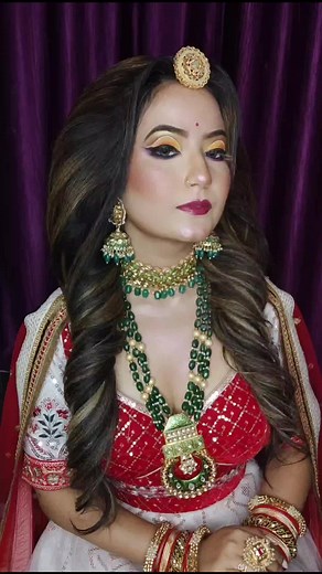 Today's Bride 💜 | Purple Make up Studio