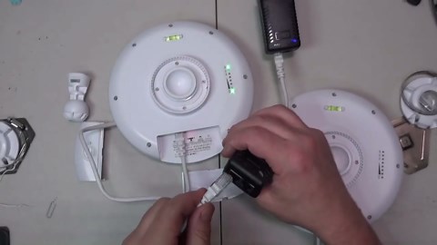 Wireless Bridge CPE609P, 1000Mbps Point to Point WiFi Bridge Outdoor, 5KM WiFi Internet Bridge Kit, 5.8G PtP PtMP Wireless CPE with 2 Gigabit LAN Ports,14dBi Antenna, IP65 Weatherproof, Plug & Play