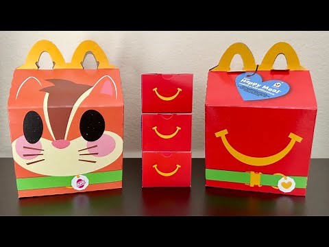 Opening NEW "Adopt Me!" Happy Meal Toys!
