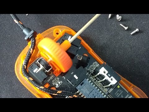 How to fix broken Steelseries mousewheel axle