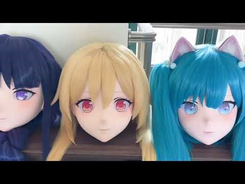 Clean stock !! All full head with lock Kigurumi masks with high quality and very good price.