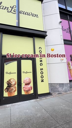 🍦$1 ice cream alert 🚨 Van Leeuwen will celebrate their grand opening at Lyrik Back Bay next Wednesday by serving up $1 ice cream scoops from 12 to 2pm 🍨 Details via link in bio 🔗 (or in the comments if you’re seeing this on Facebook💬) | The Boston Calendar