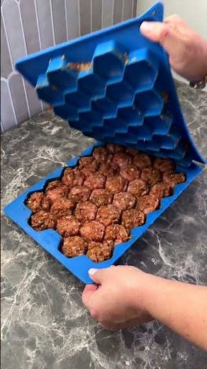 Drop. Close. Boom. 32 Perfect Pork Meatballs Every Time 🍖🔥