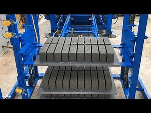 QT4 18 automatic hydraulic cement concrete standard brick making machine in Zimbabwe and Botswana