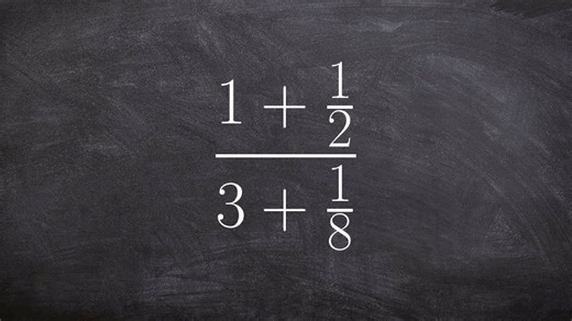 Simplifying complex fractions