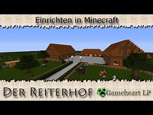 MINECRAFT - Reiterhof / Einrichten in Minecraft