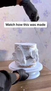 9.2K views · 97 reactions | How to place foil paper on your whipping cream cake | cakes and decorations | Facebook
