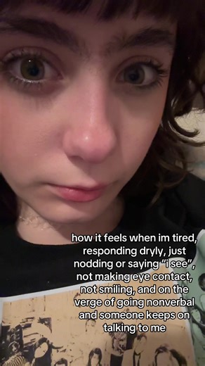 this isnt abojt anyone in particular contrary to popular belief. also im autistic before anyone gets on me for the use of nonverbal i dont know if its selective mutism bcuz its relatively rare but uhh common misconception if im not responding to you with even an ounce of excitement or joy i dont want to talk nor BE TALKED TO i would rathwr be left alone it lwokey just makes me want to inflict harm on myself #autism