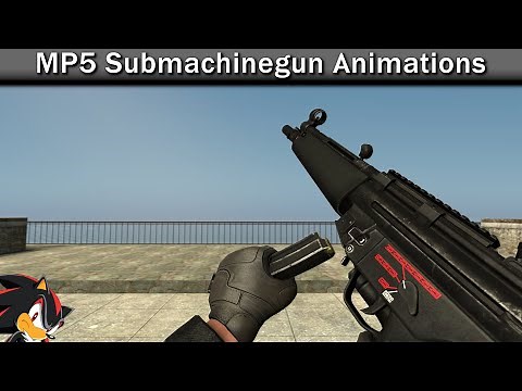 [SFM] MP5 Submachinegun Animations