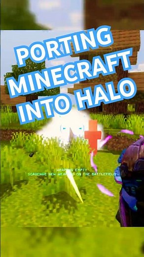 MINECRAFT ULTRA SHADERS IN HALO #halo #minecraft #mods #gaming