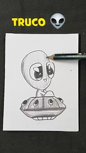 18K views · 307 reactions |  Aprende a Dibujar un Extraterrestre a lapiz Muy Facil para principiantes #dibujar #lapiz #dibujos #arte #tutorial #UFO #lapiz #aprender #dibujosfaciles | Easy Art | Facebook