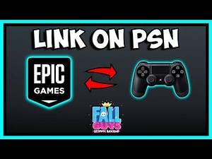 HOW TO LINK EPIC GAMES ACCOUNT TO FALL GUYS ON PS4 & PS5! (PSN)