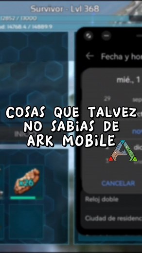 Cosas que tal vez no sabías de ARK MOBILE
